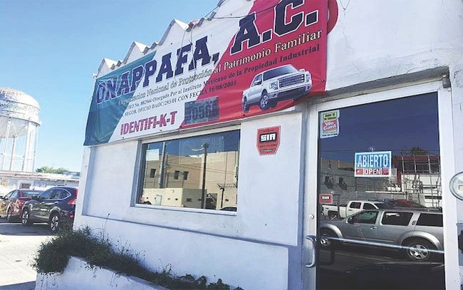 No habrá decomiso a vehículos con placas de ONAPPAFA
