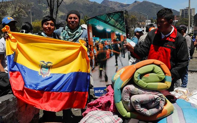 Ecuador pone fin a estado de excepción y toque de queda