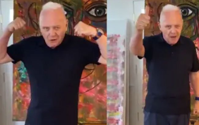 El inaudito debut de Anthony Hopkins en Tik Tok - Primera Vuelta Noticias