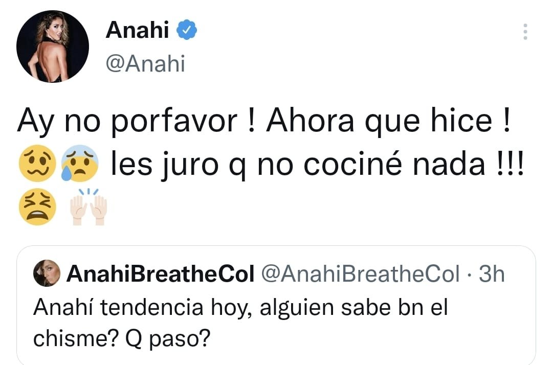 Anahí se vuelve tendencia en redes - Primera Vuelta Noticias